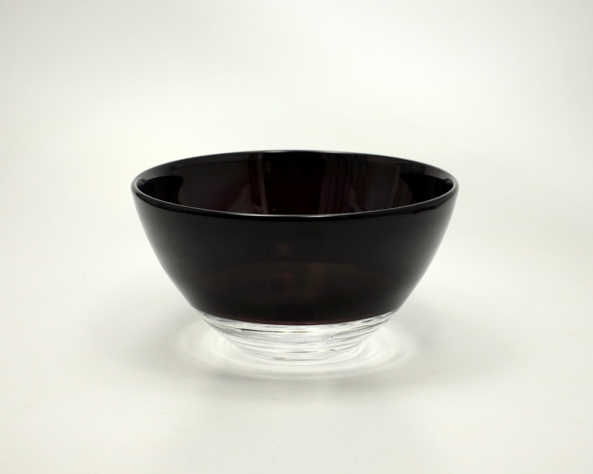 Black Coil “Potion” Bowl – Vancouver Studio Glass