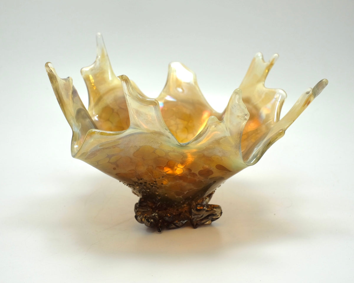 Gold Flash Bowl – Vancouver Studio Glass