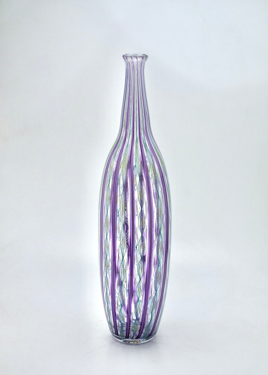 Cane Bottle – Vancouver Studio Glass