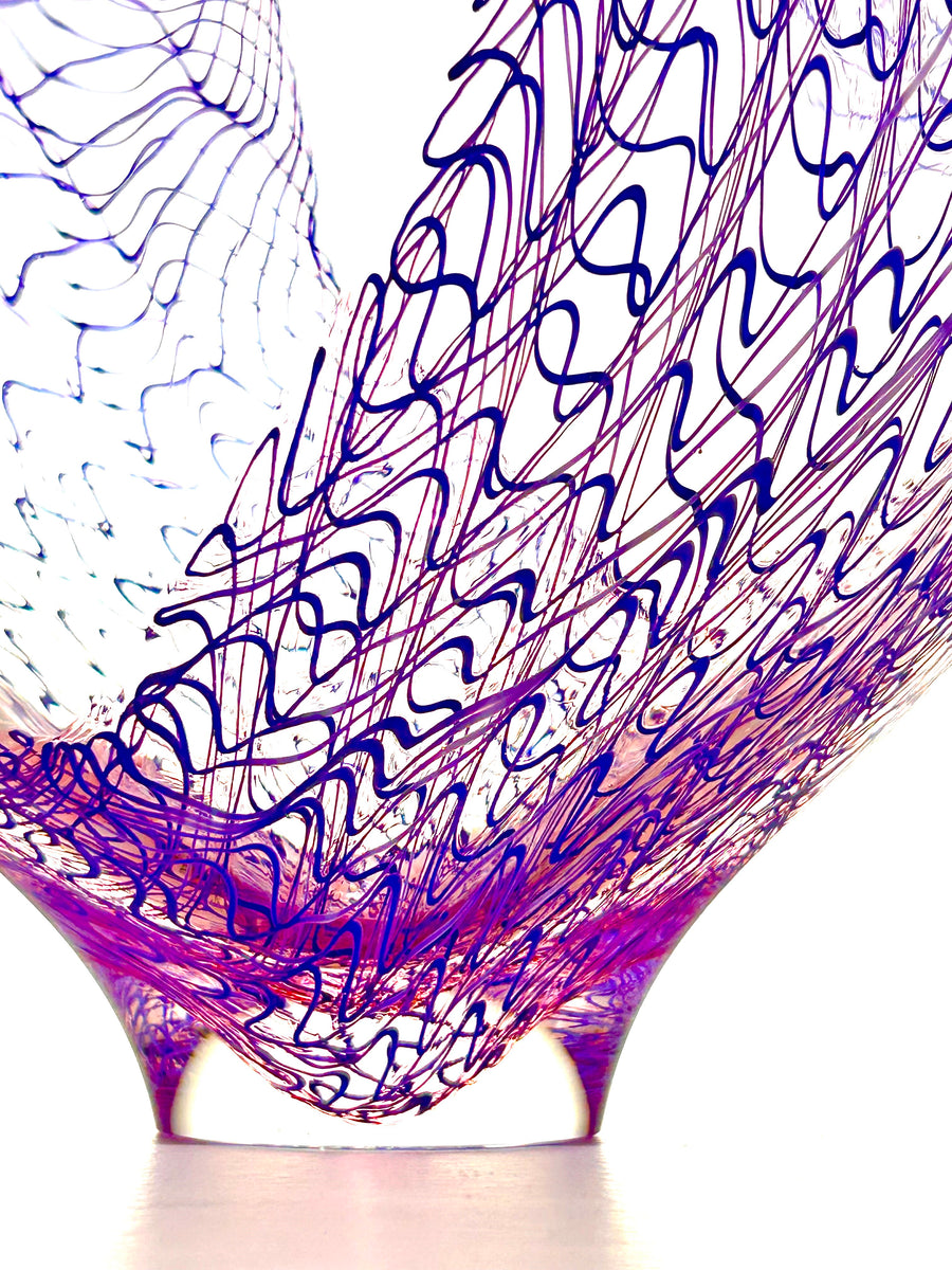 Lavender Teardrop – Vancouver Studio Glass