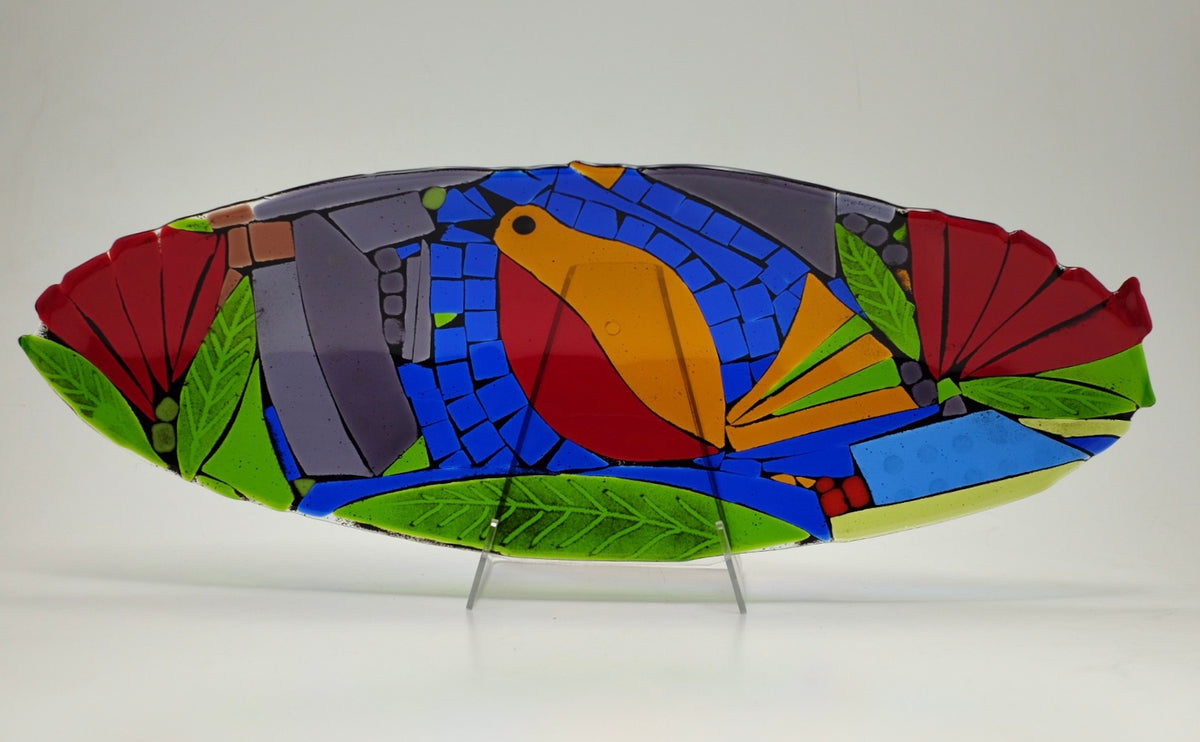 Robin Oval Platter – Vancouver Studio Glass